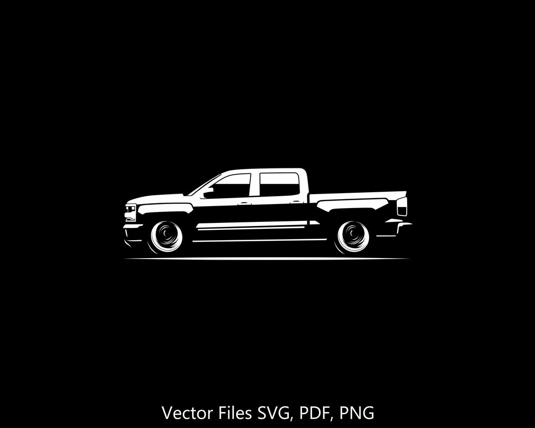 2017 Silverado 1500 Z71 Car Svg Clipart Vector Clip Art Graphics Image ...