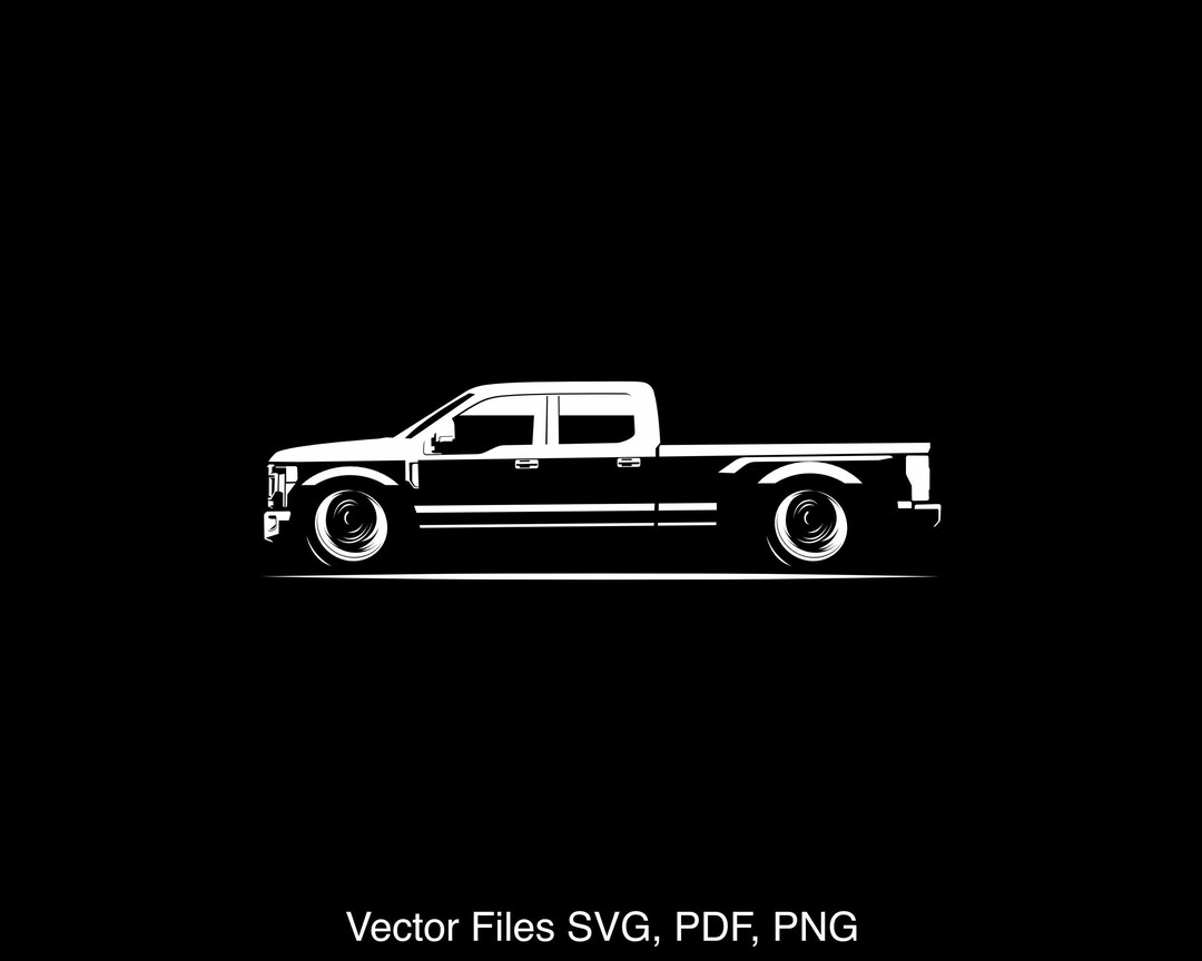 2020 F-450 Double Cab Car Svg Clipart Vector Clip Art Graphics Image ...