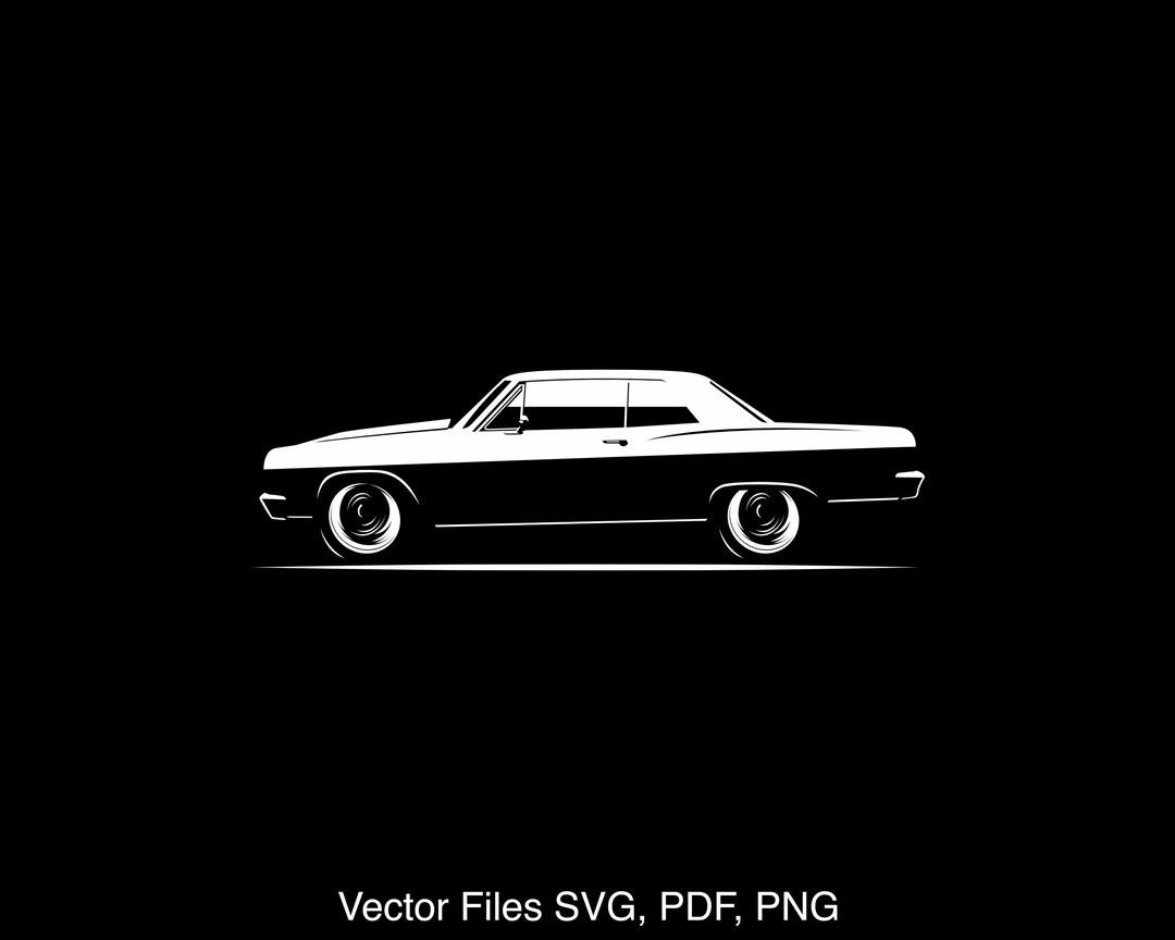 1965 Chevelle Malibu Car Svg Clipart Vector Clip Art Graphics Image Cut ...