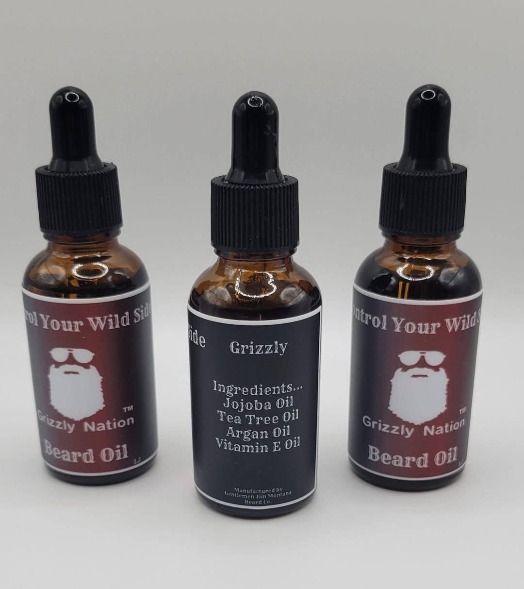 Grizzly Beard and Mustache Oil, Grooming, Beard Care, Grizzly Nation ...