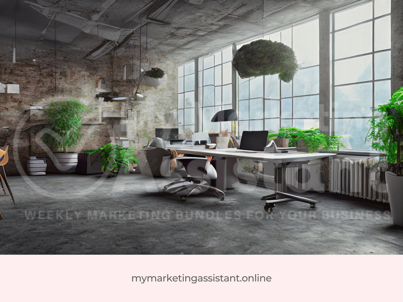 Virtual Background | Zoom Background for Home Office | Virtual Office ...