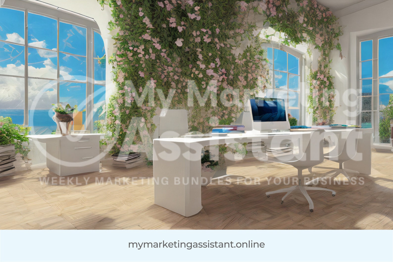 Virtual Background Zoom Background for Home Office Virtual Office ...