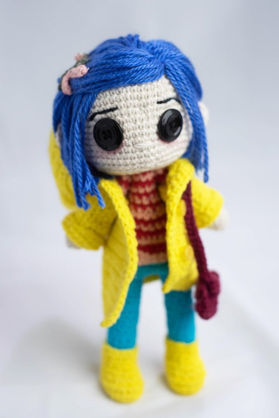 Patern Coraline Amigurumi Coraline Patron Coraline De - Etsy