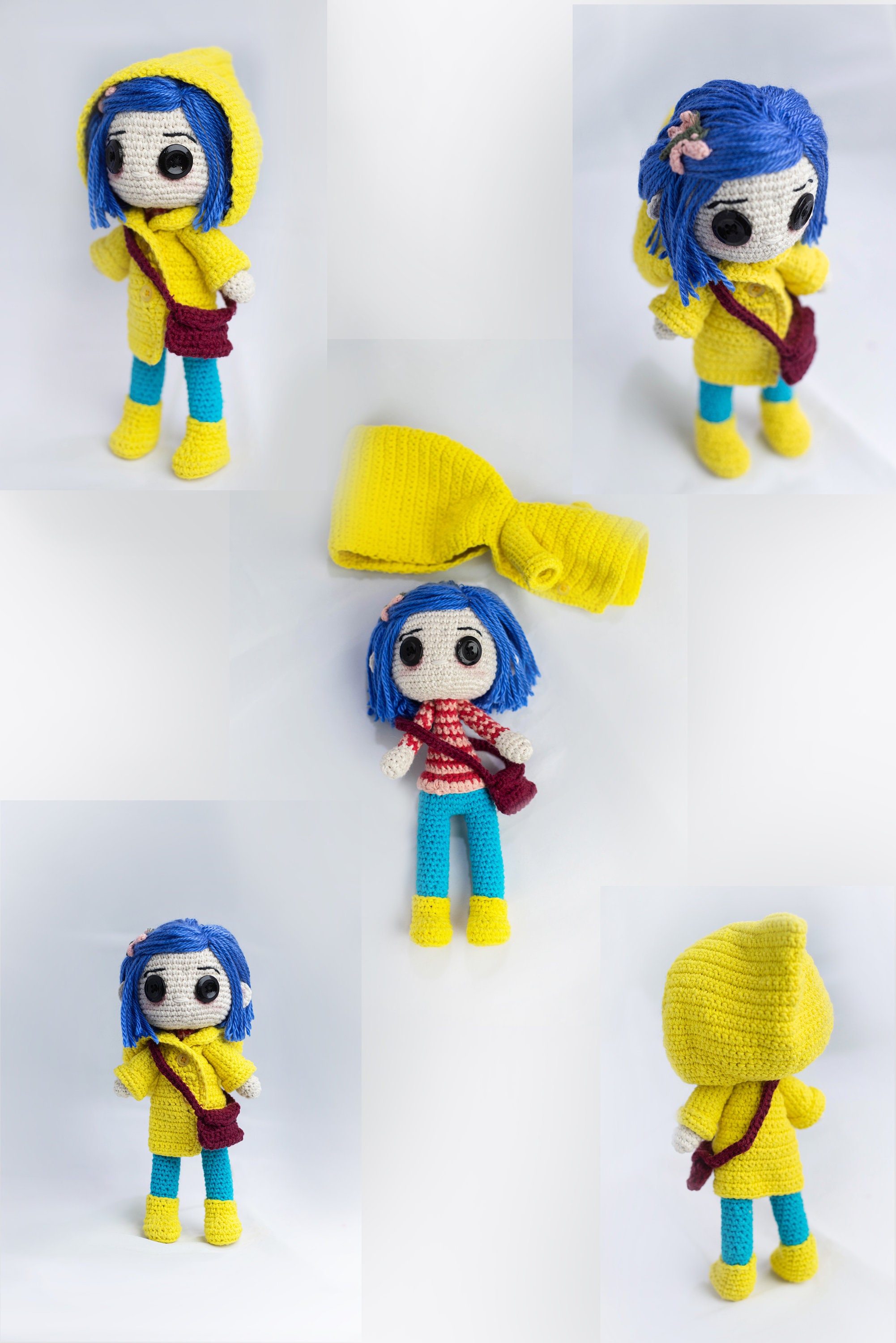 Patern Coraline Amigurumi Coraline Patron Coraline De - Etsy