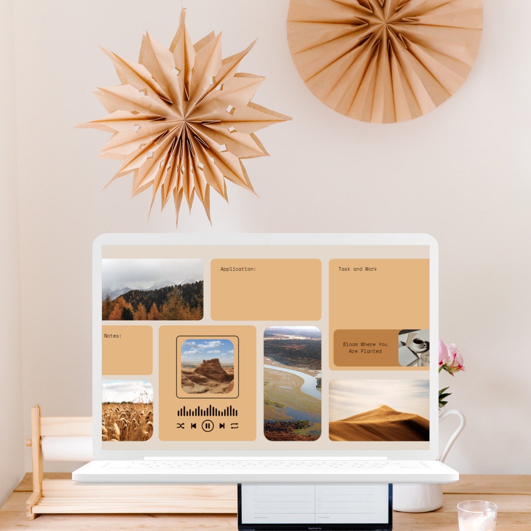 Computer Desktop Themed Background Wallpaper Organizer Set, 11 Shades ...