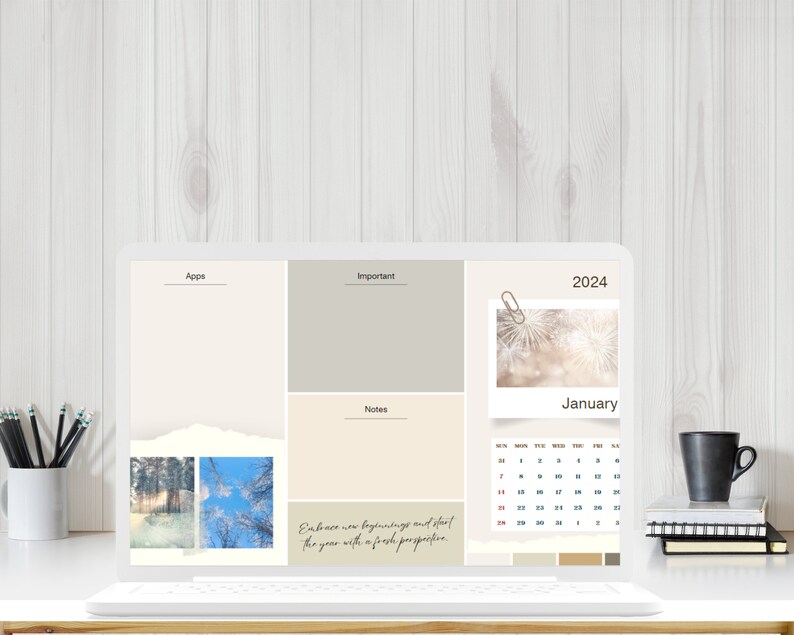 Computer Desktop Themed Background Wallpaper Organizer Set, Theme per ...