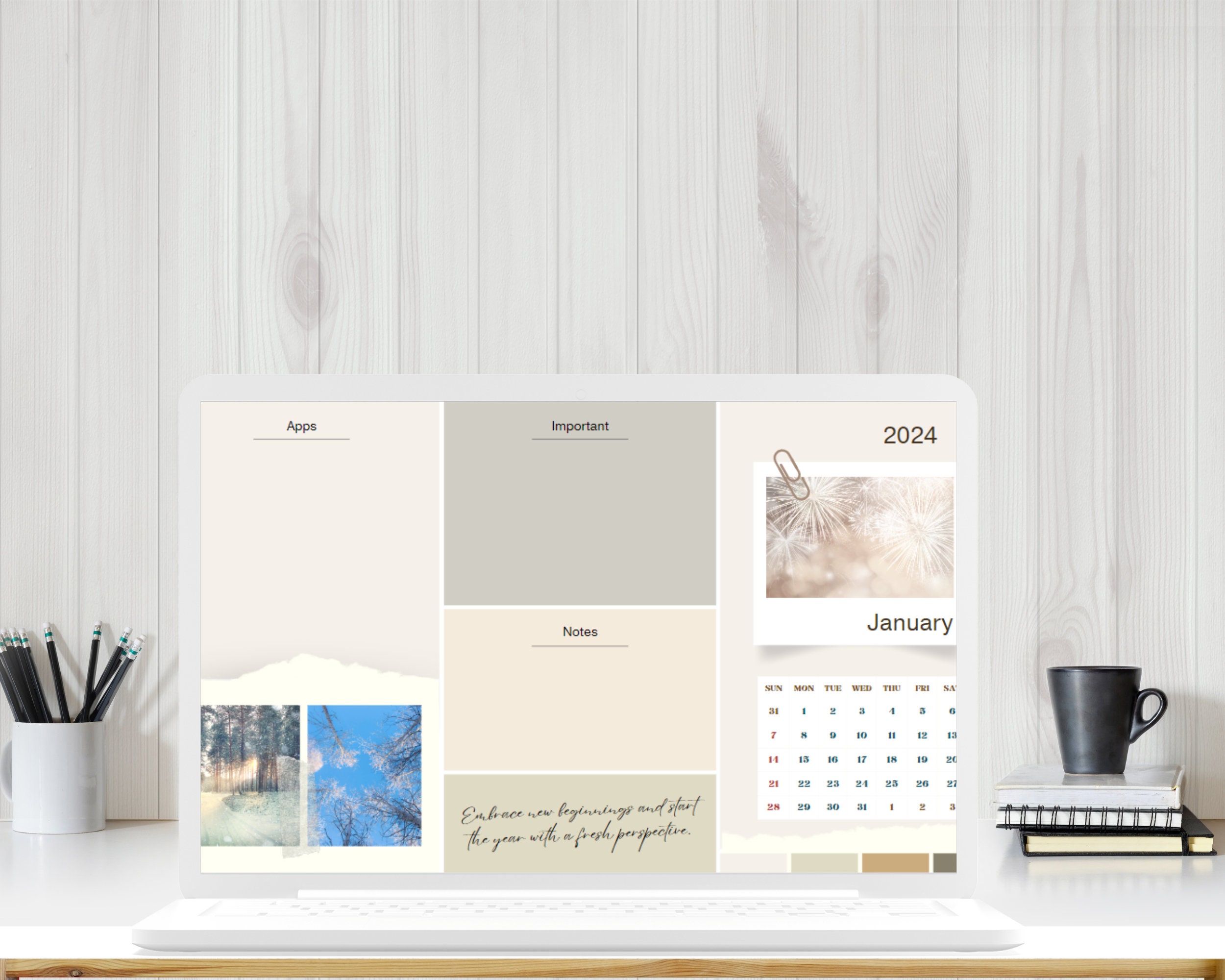 Computer Desktop Themed Background Wallpaper Organizer Set, Theme per ...