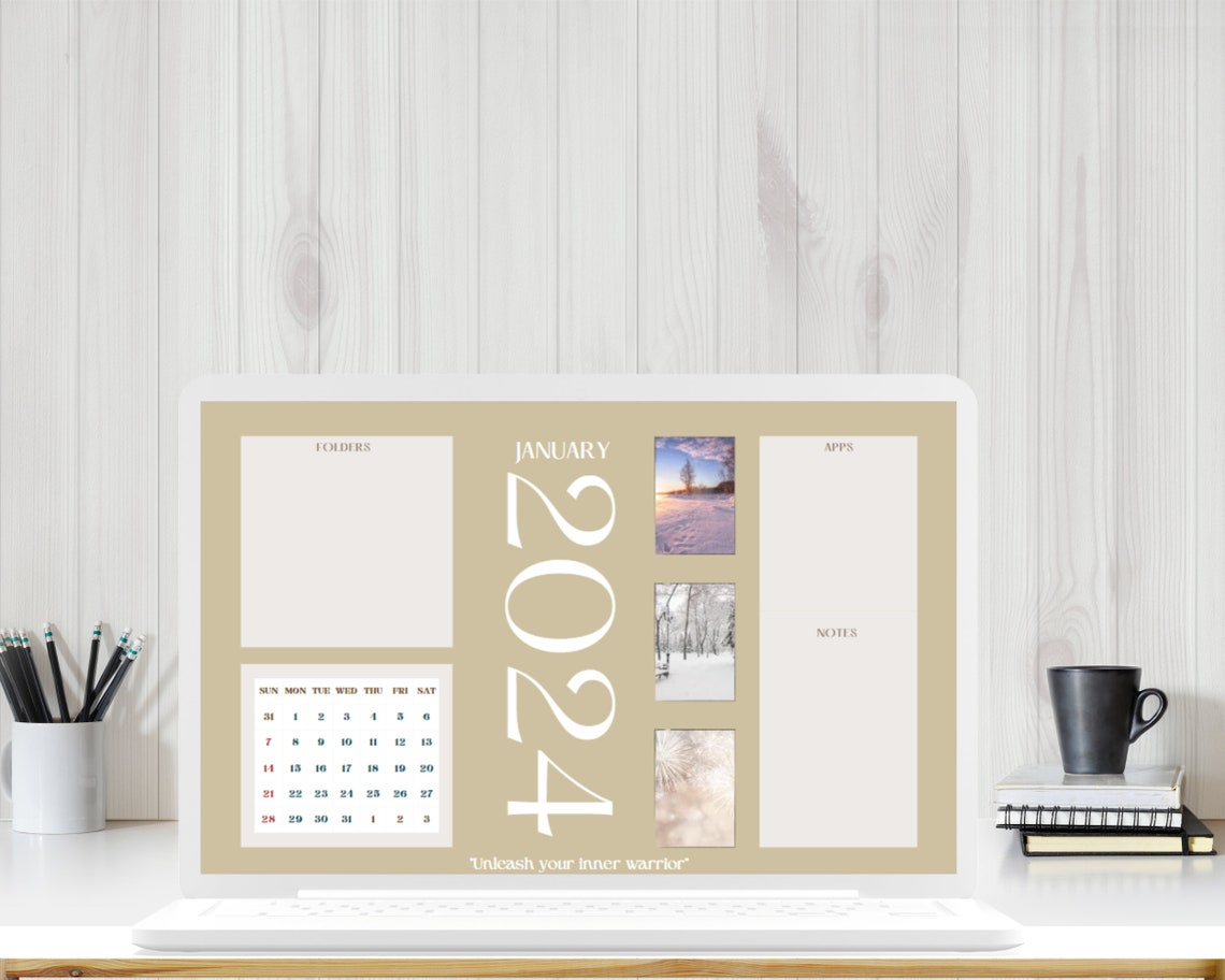 Computer Desktop Theme Background Wallpaper Organizer Set, Seasonal ...