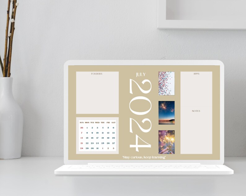 Computer Desktop Theme Background Wallpaper Organizer Set, Seasonal ...