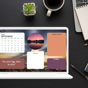 Computer Desktop Theme Background Wallpaper Organizer Set - Etsy