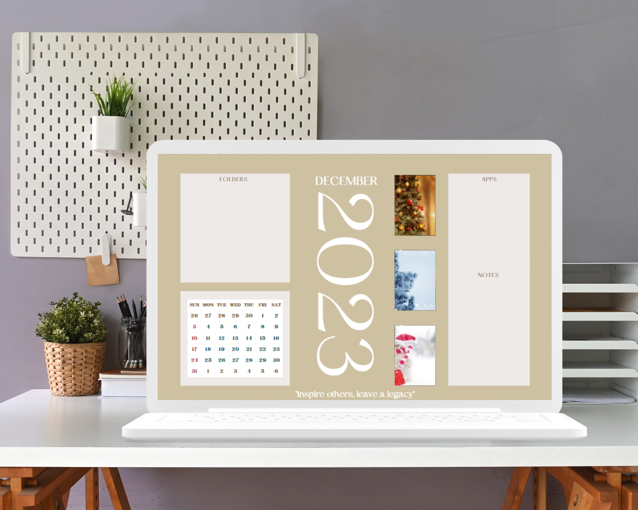 Computer Desktop Theme Background Wallpaper Organizer Set, Seasonal ...