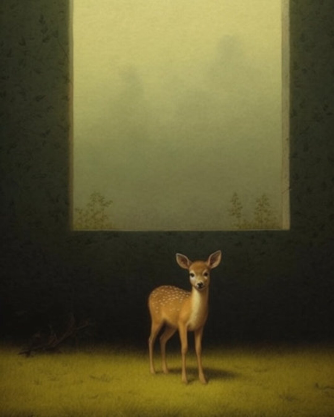 Little Fawn - Art Print - Etsy