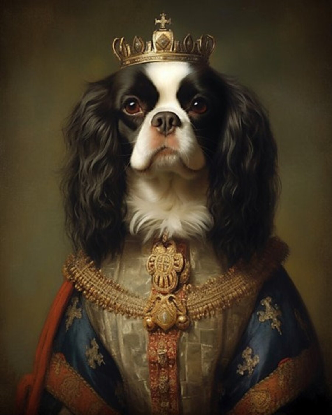 King Charles Cavalier- Art Print - Etsy