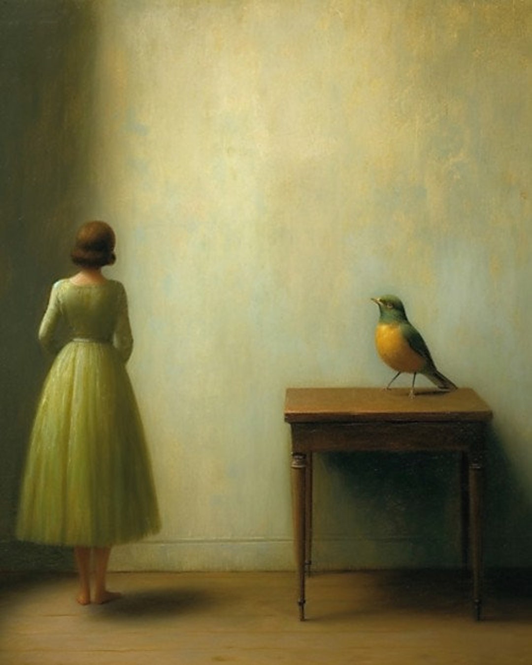 The Waiting Room - Art Print - Etsy