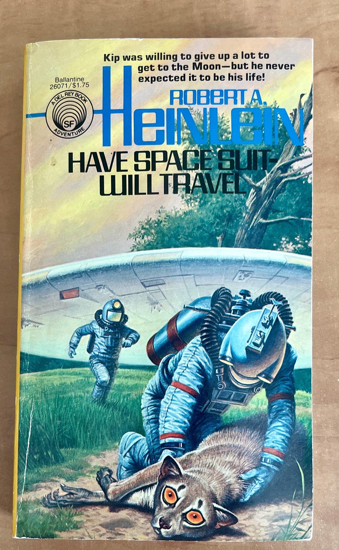 Have Space Suit Will Travel Robert A Heinlein Del Rey Pb 1977 Sci Fi