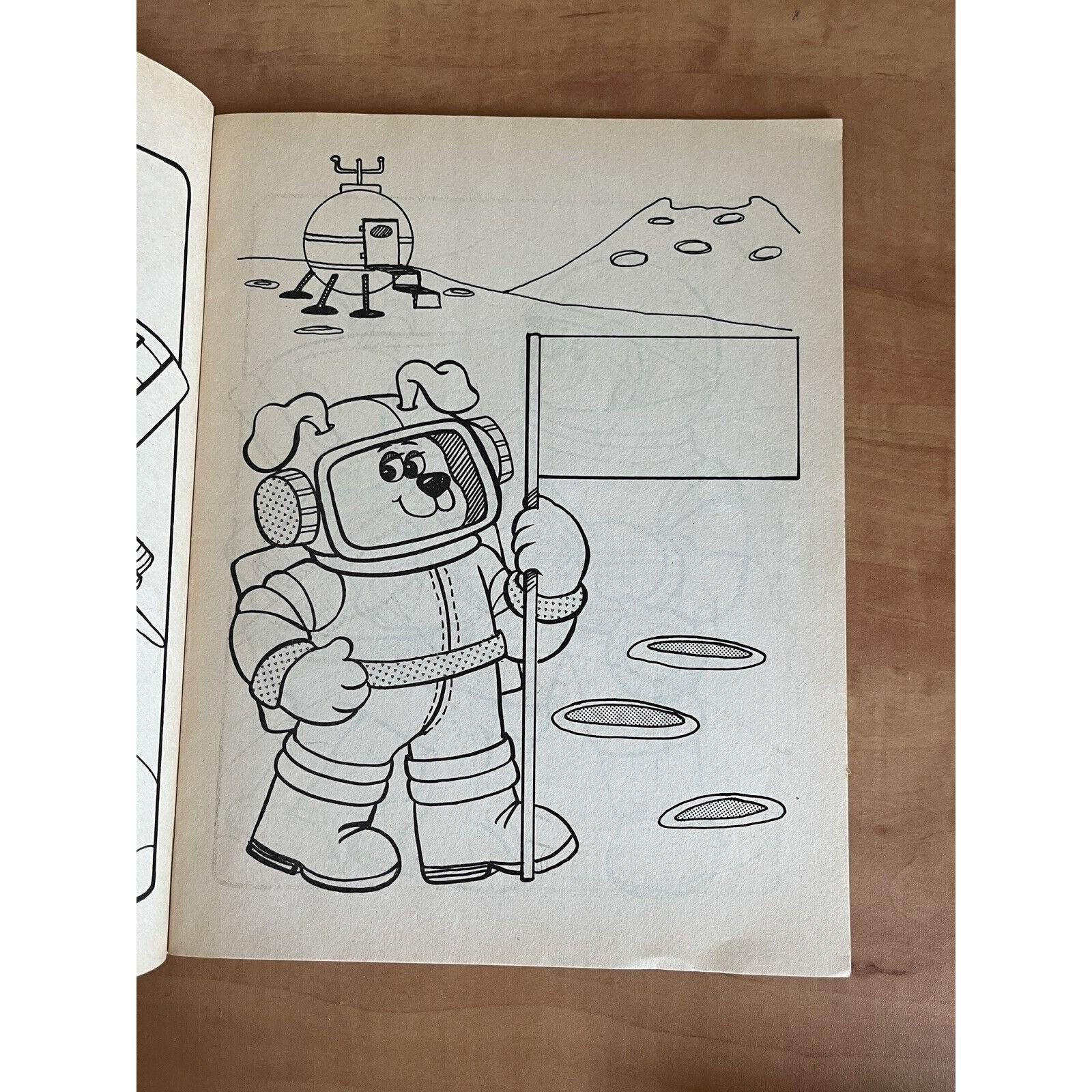 Vintage Lot of 6 LANDOLL'S Coloring Activity AND Paint With Water Books ...