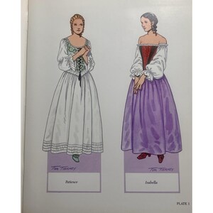 Lot of 2 Tome Tierney Paper Dolls Books UNUSED Vivien Lee - Colonial ...