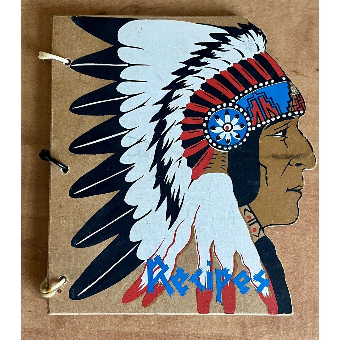 AUTHENTICATED American Indian Recipes Sylvester & Alice Tinker 1955 ...