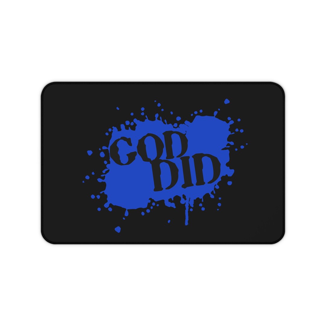 God Did Desk Mat - Etsy