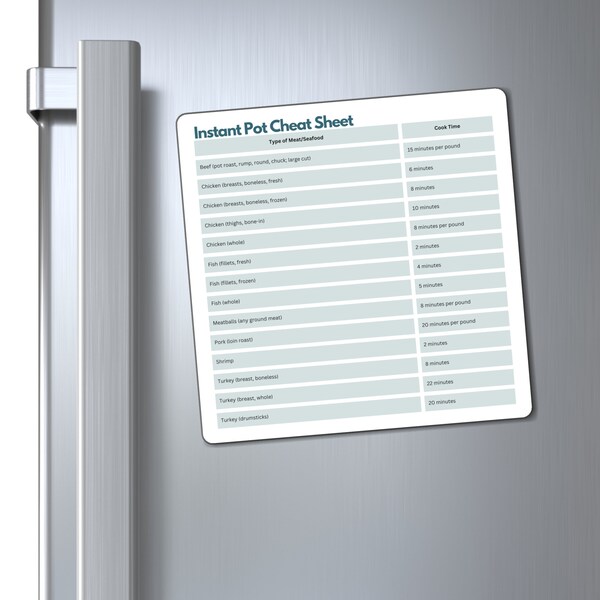 Instant Pot Magnet - Etsy