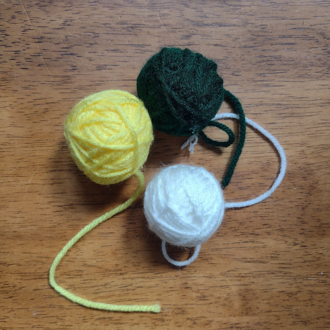 3pk Catnip Ball of Yarn Toy - Etsy