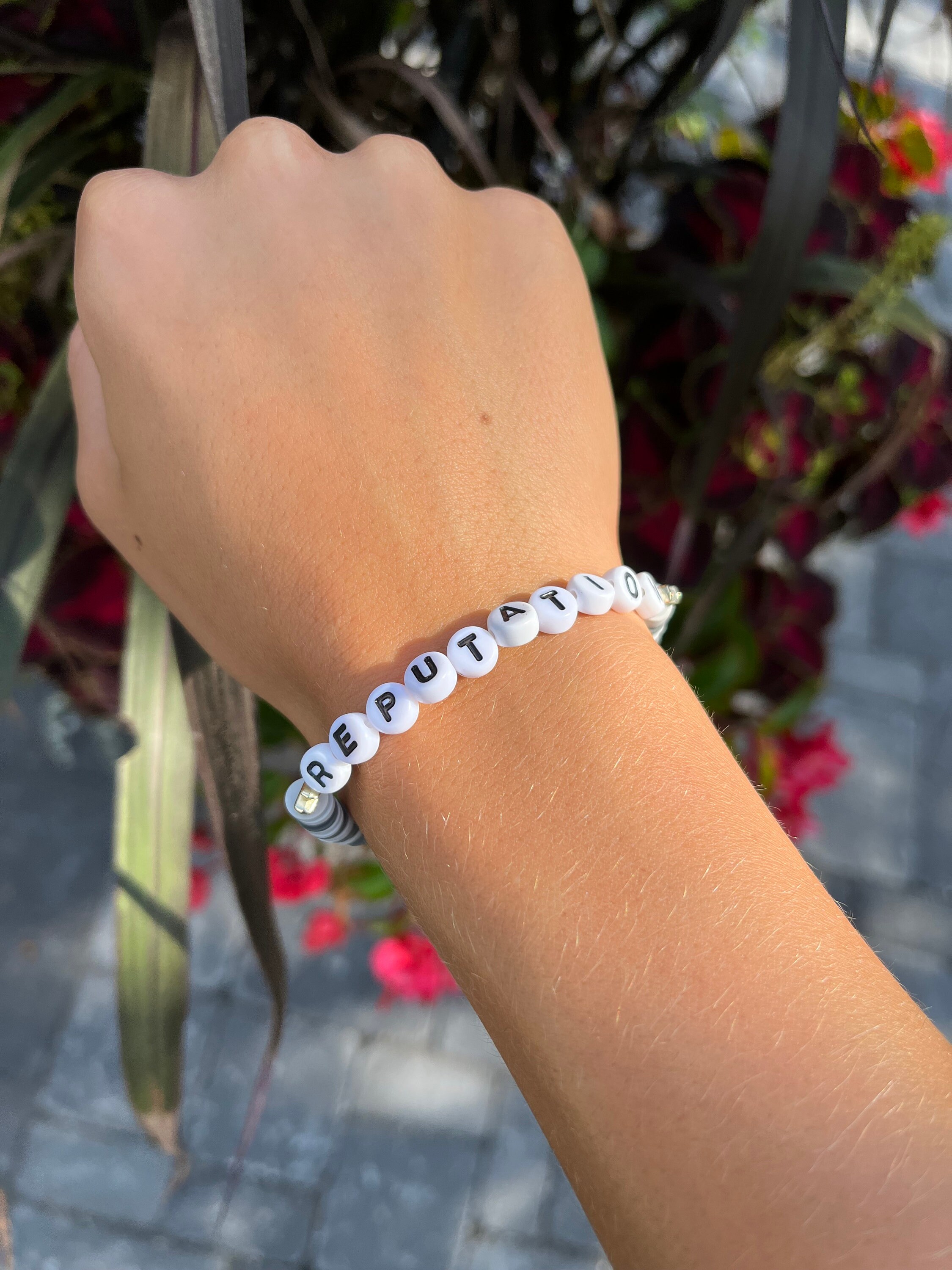 Taylor Swift Reputation Bracelet - Etsy