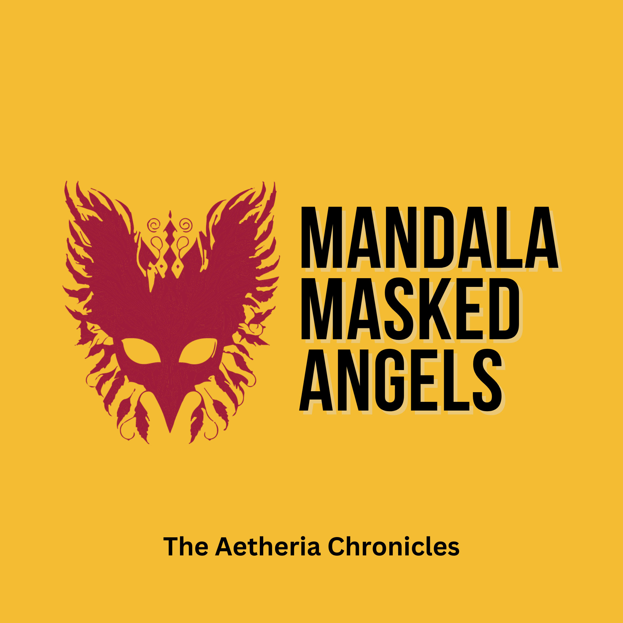 Mandala Masked Angels 004 Printable Wall Art Mandala Wall - Etsy