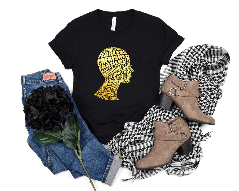 Bald Head Woman Word Art: Bald Women T-shirts - Etsy