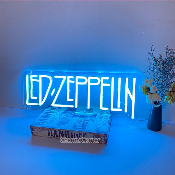 Neon Sign Led Zeppelin - Etsy