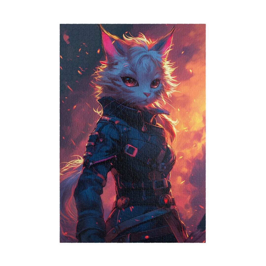 Venture Cat - Anime Jigsaw Puzzle for Adults - 500 and 1000 Pieces ...