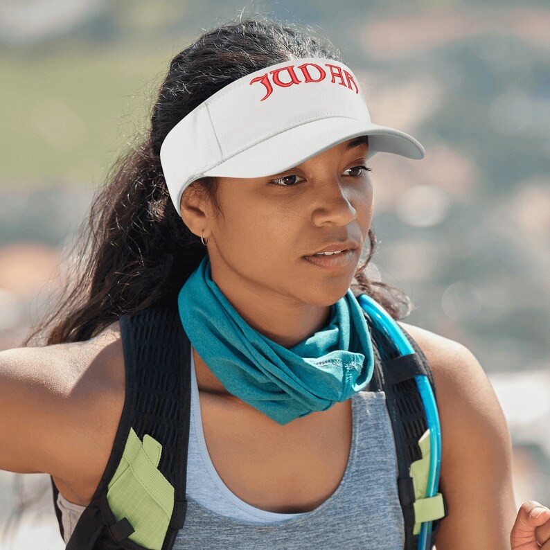 Embroidered Sun Visor Caps - Etsy