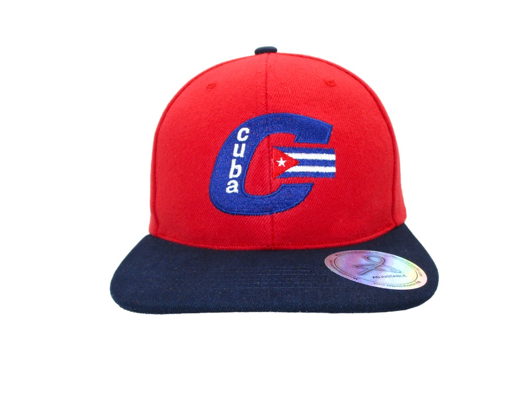 Gorra Cubana Snap Back Roja - Etsy