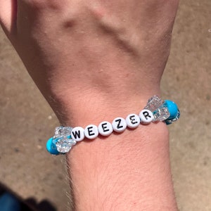 Weezer Inspired Kandi Beaded Bracelet - Etsy