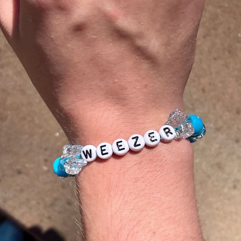 Weezer Inspired Kandi Beaded Bracelet - Etsy