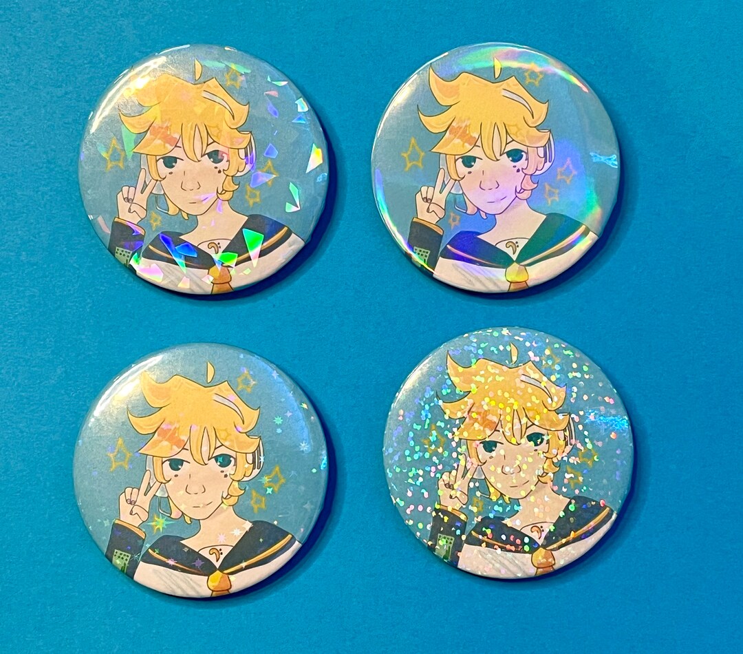 Len Kagamine Vocaloid Pin - Etsy