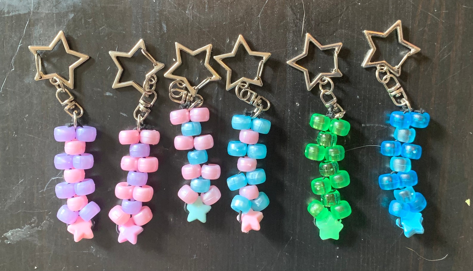 Kandi Keychain - Etsy