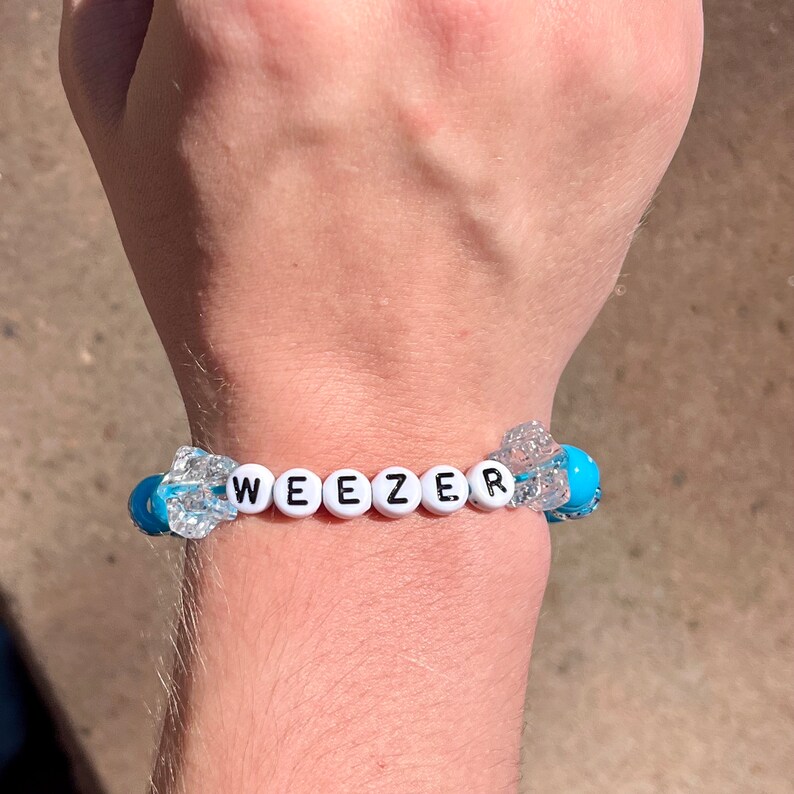 Weezer Inspired Kandi Beaded Bracelet - Etsy