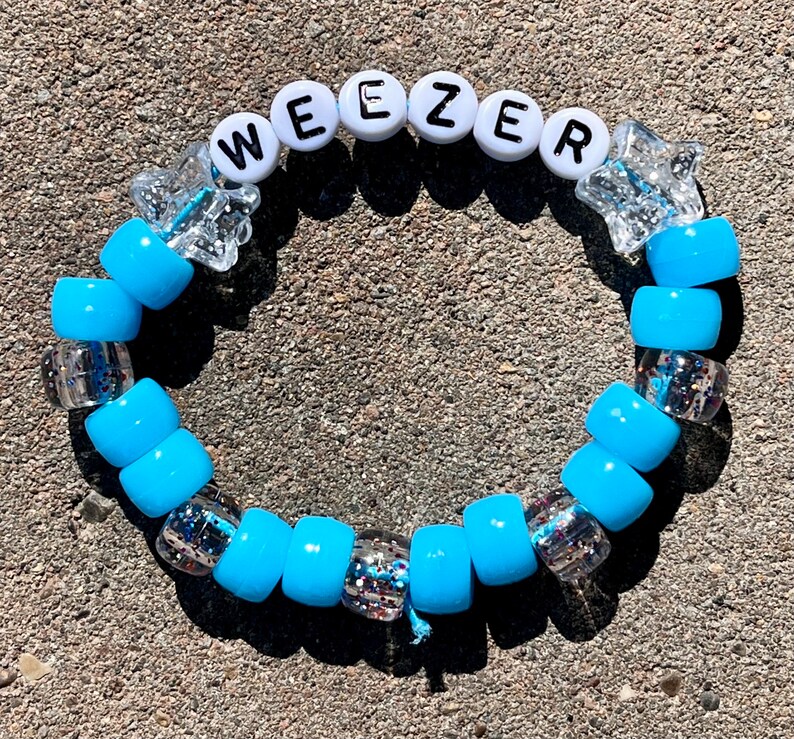 Weezer Inspired Kandi Beaded Bracelet - Etsy