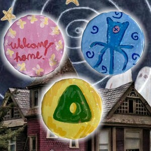 Coraline Inspired Button Pins - Etsy