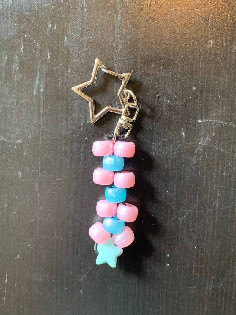 Kandi Keychain - Etsy