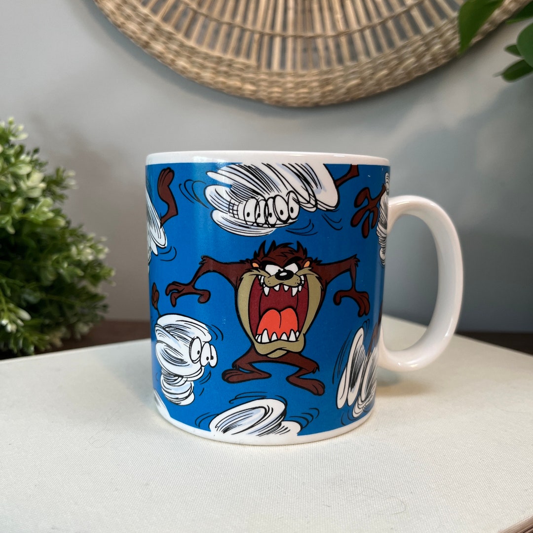Vintage Taz the Tasmanian Devil Mug, 1994, Looney Tunes, Warner ...