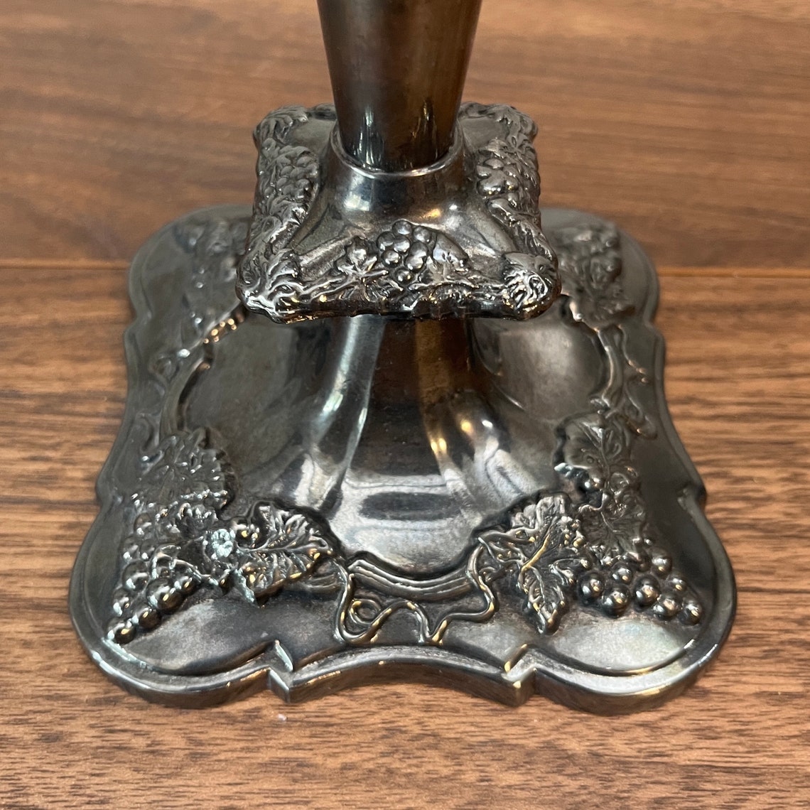 Antique Silverplate Twisted Arm Candelabra, EP Lead, Benedict Proctor ...