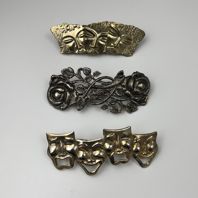 Vintage Hair Clips - Etsy