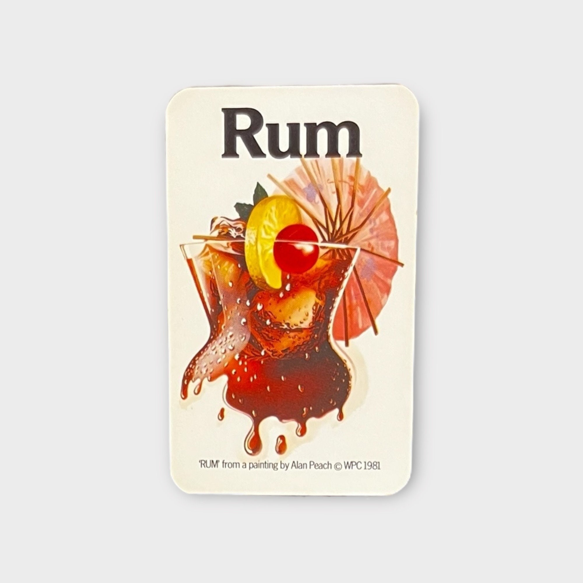 RARE Vintage Rum & Coke Playing Cards Box Set, Dual Deck, Waddingtons ...