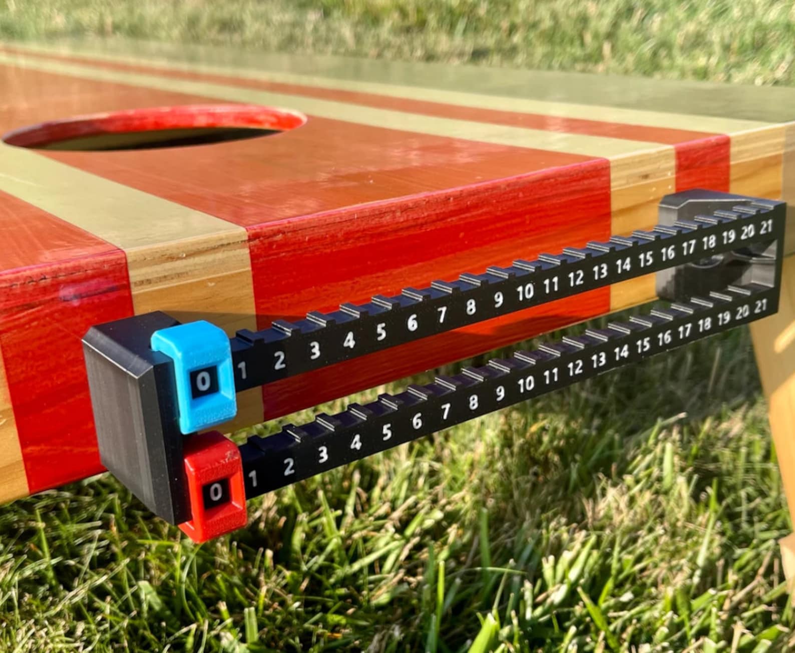 3D Printed Cornhole Scoreboard | Backyard Game Score Keeper | Tailgate ...
