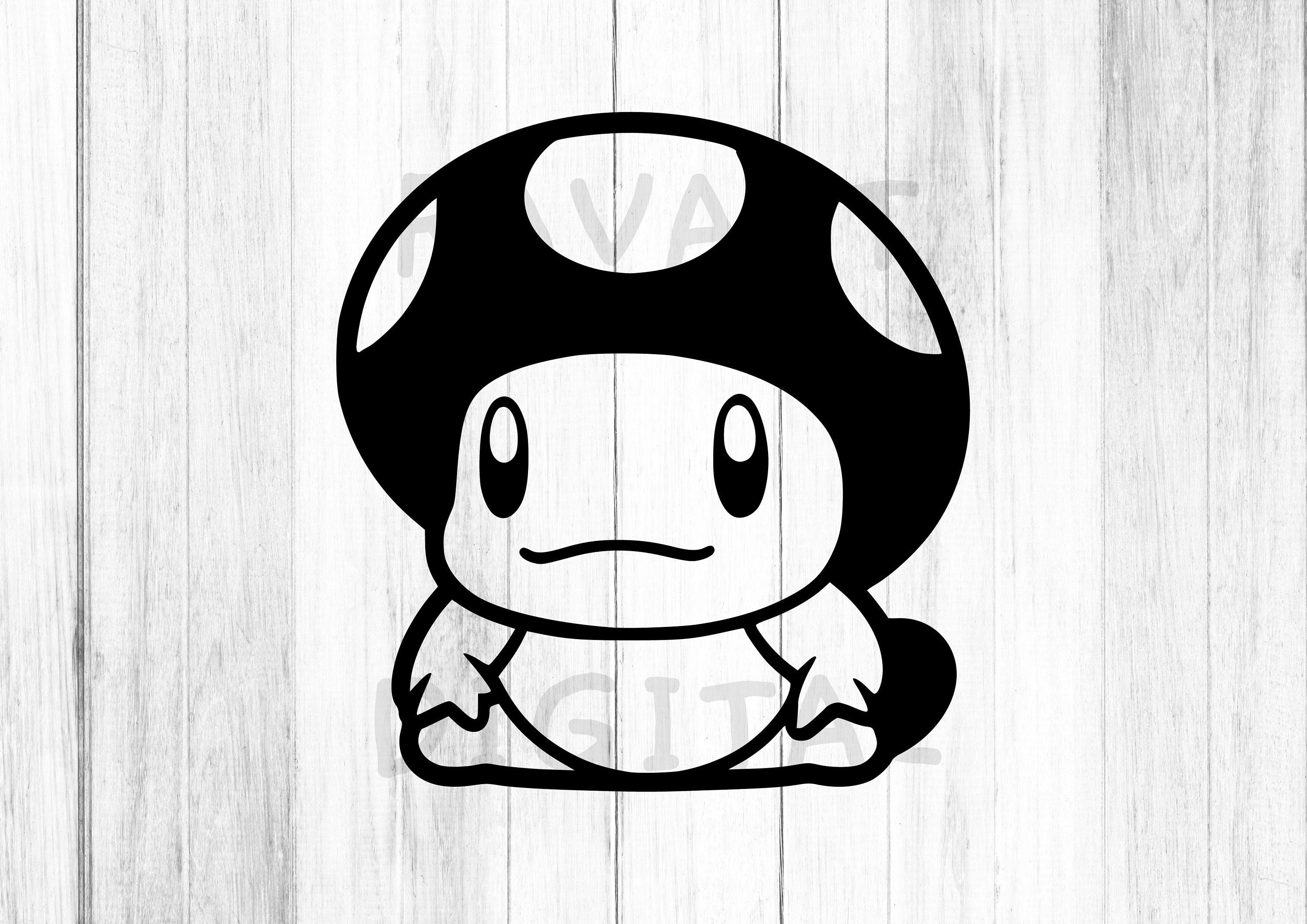 Toad Mario SVG Toad PNG Mushroom SVG Mushroom Png Toad Mario - Etsy Canada