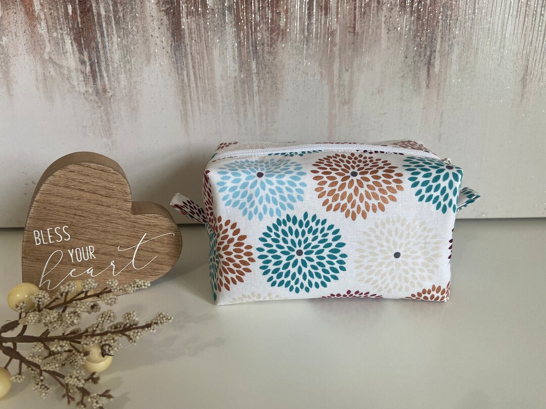 Boxy Pouch. Wide Open Pouch - Etsy