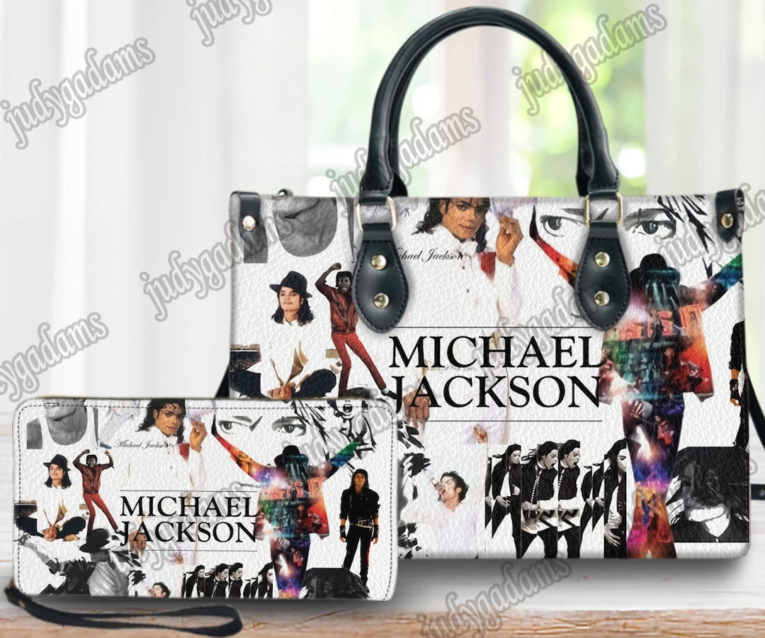 Michael Jackson Leather Bag and Wallet Michael Jackson Lover - Etsy
