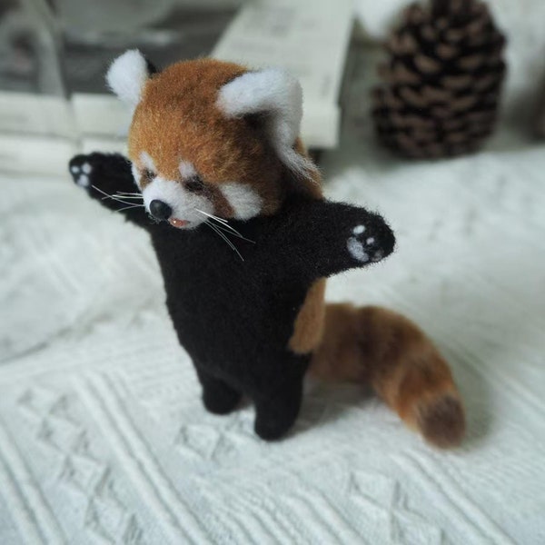 Felt Panda Ornament - Etsy