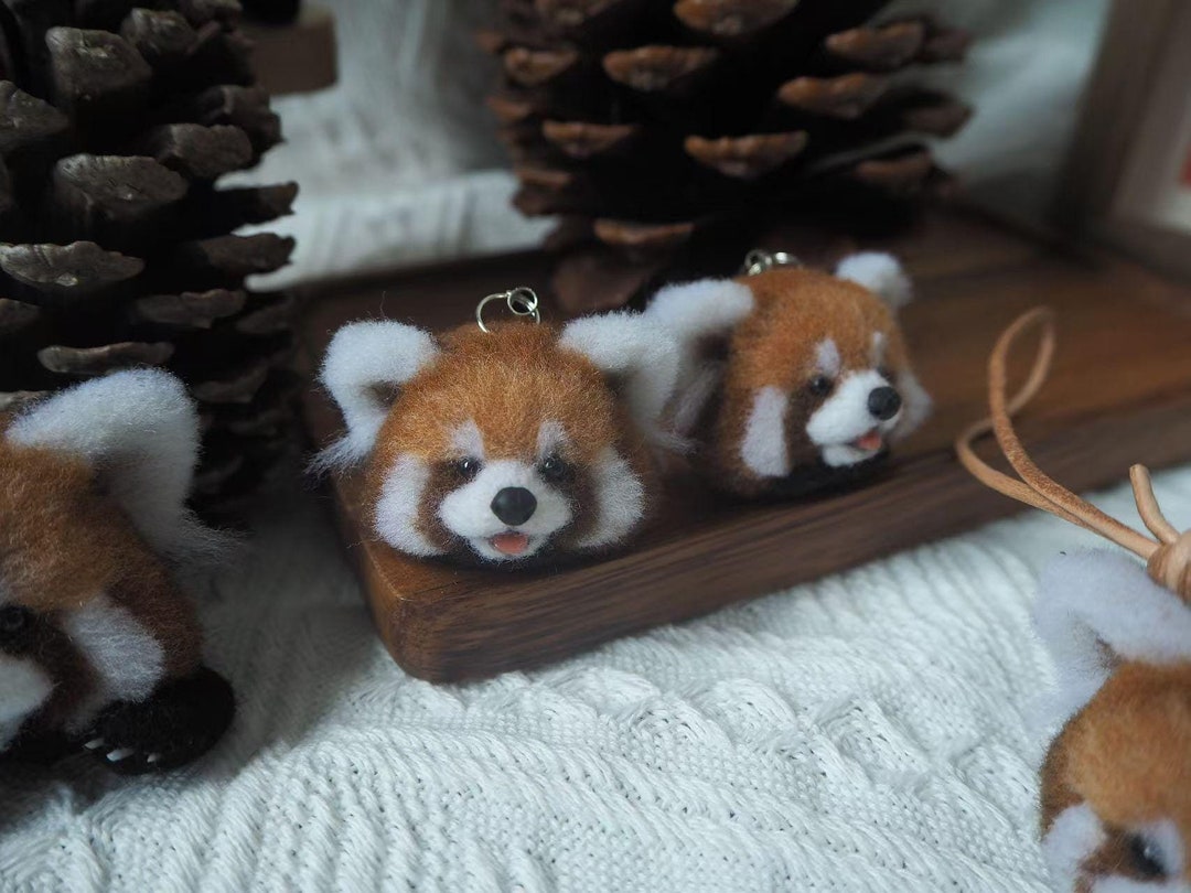 Red Panda Felt Animal Holiday Decor, Cute Creative Holiday Decorations ...